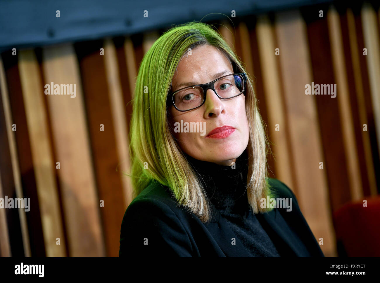 24 October 2018, Berlin: Claudia Perren, Director of the Bauhaus Dessau ...