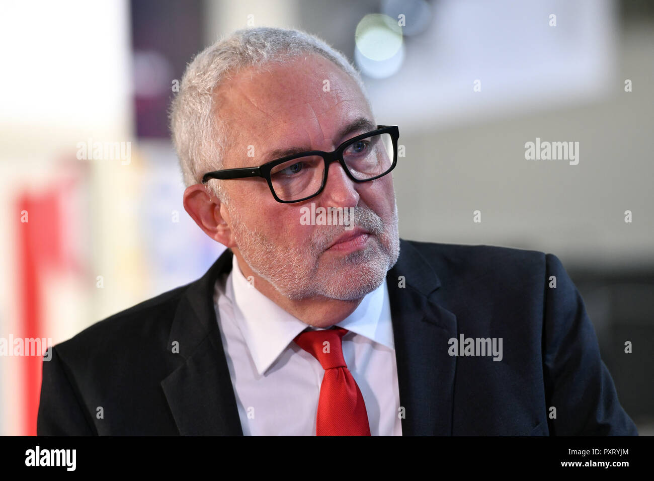 Munich, Deutschland. 24th Oct, 2018. Andreas BOENTE (TV journalist ...