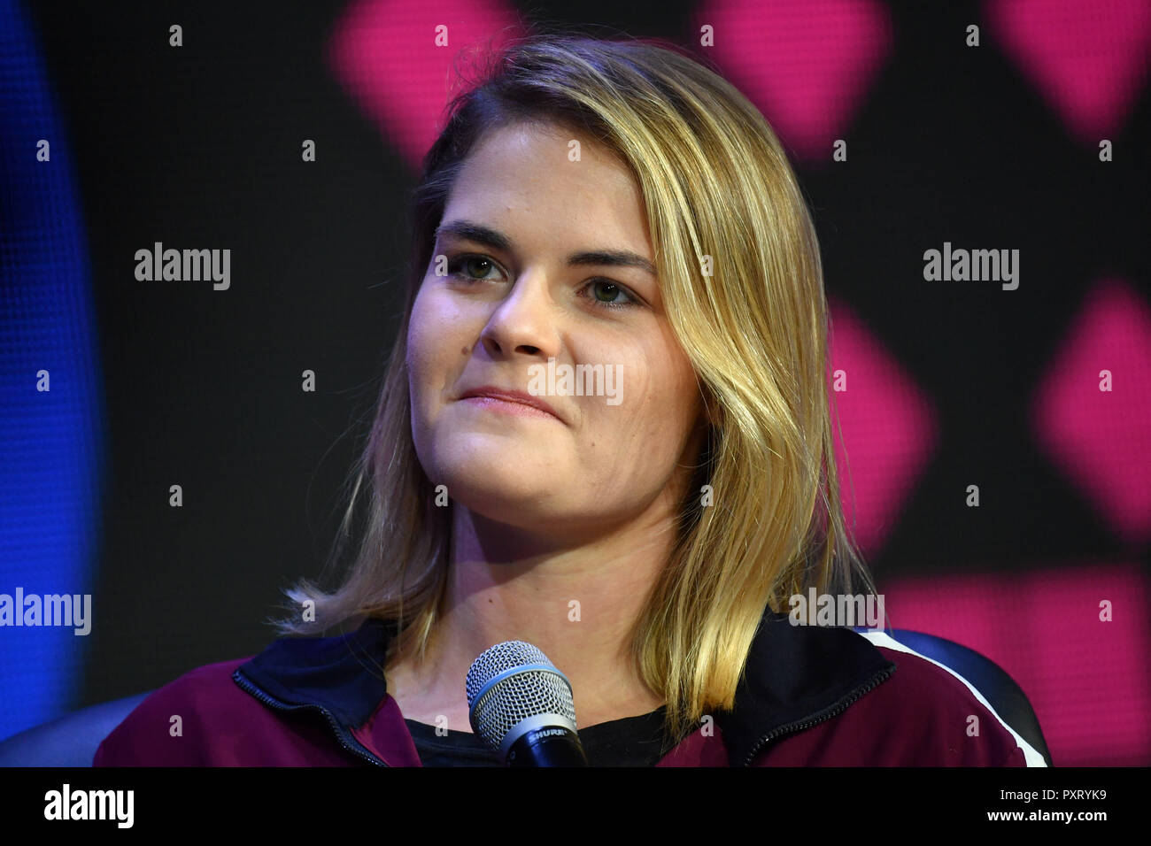 Munich, Deutschland. 24th Oct, 2018. Hazel BRUGGER (SUI, comedian ...
