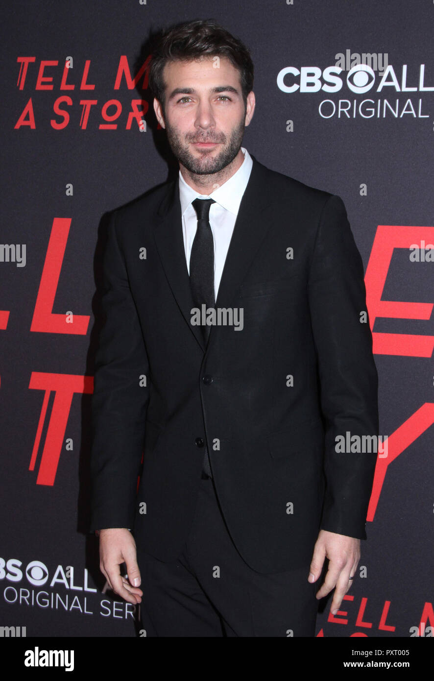 NEW YORK, NY - OCTOBER 23: James Wolk at CBS All Access premiere ...