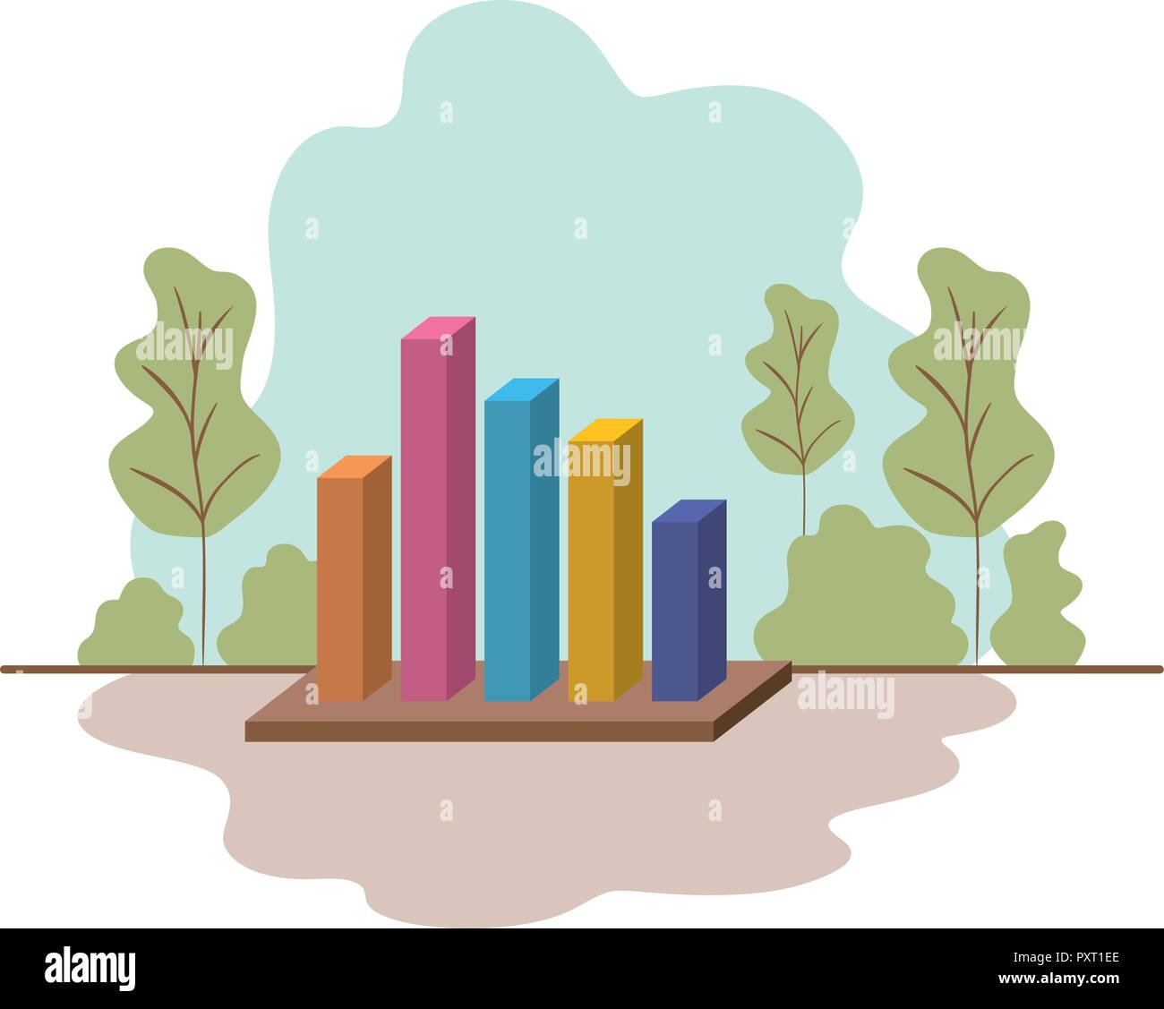 Landscape steps Stock Vector Images - Alamy