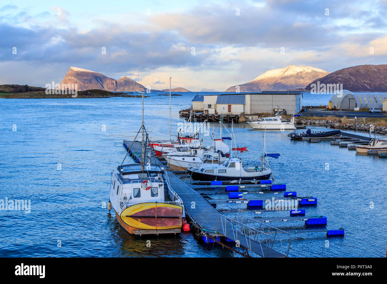 sommaroy island landscape images taken on Kvaloya island Troms ...