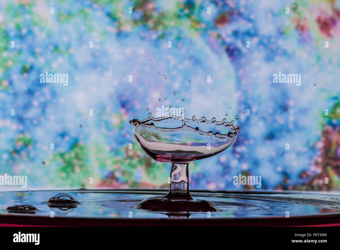 splash drop art water drops Stock Photo - Alamy