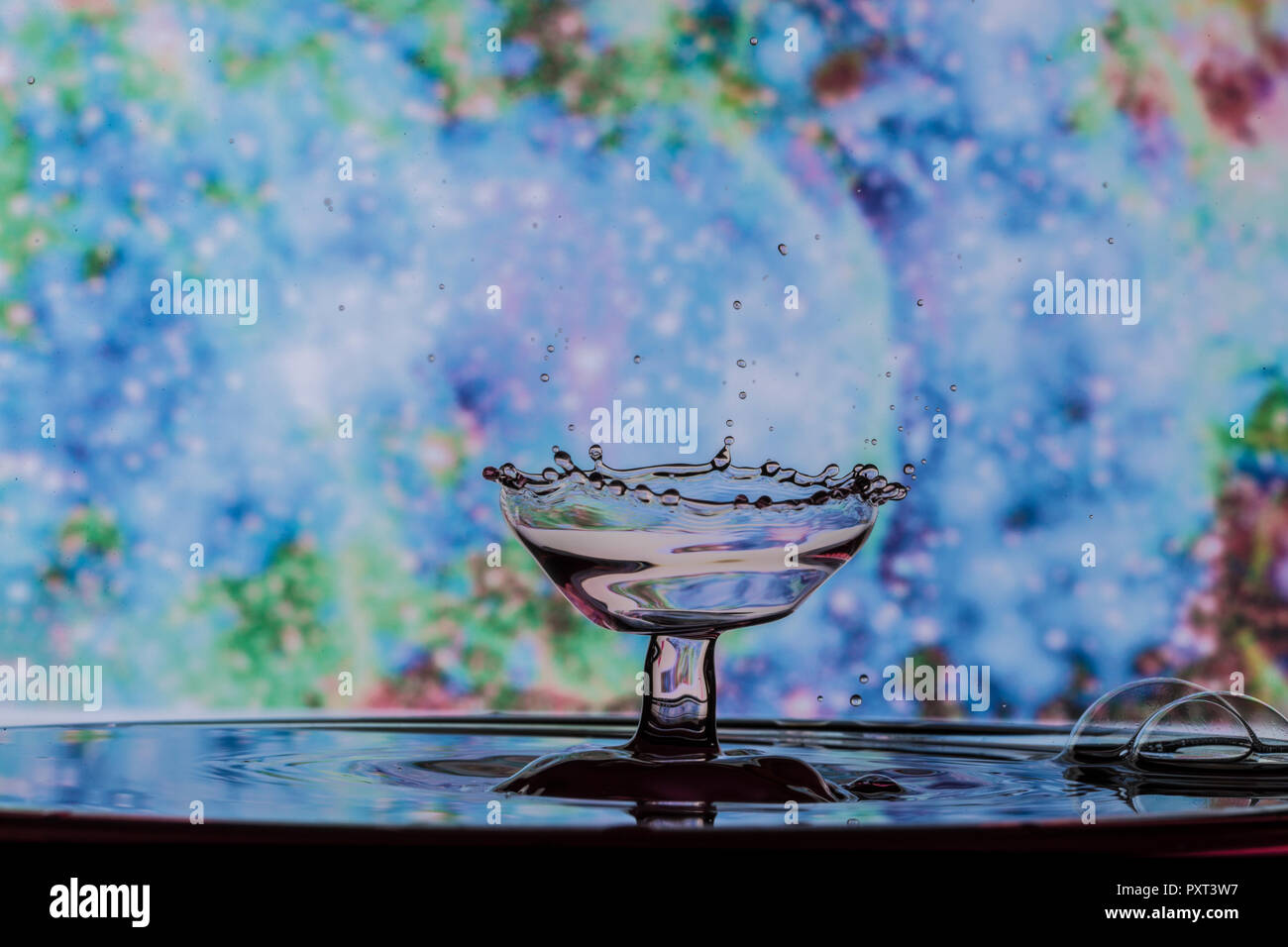 splash drop art water drops Stock Photo - Alamy