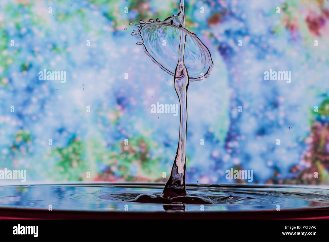 splash drop art water drops Stock Photo - Alamy