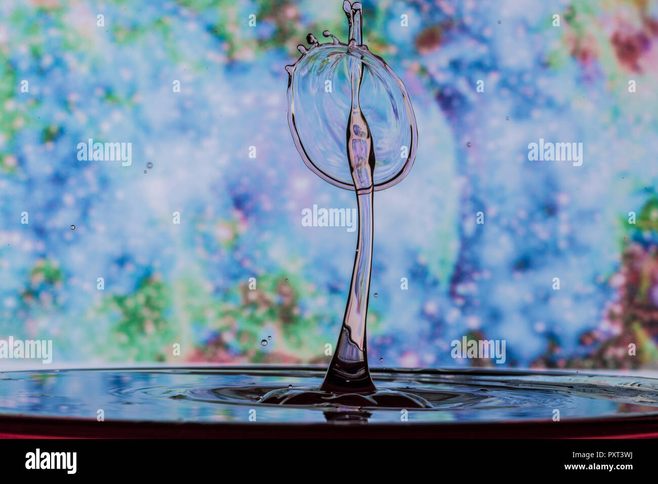 splash drop art water drops Stock Photo - Alamy