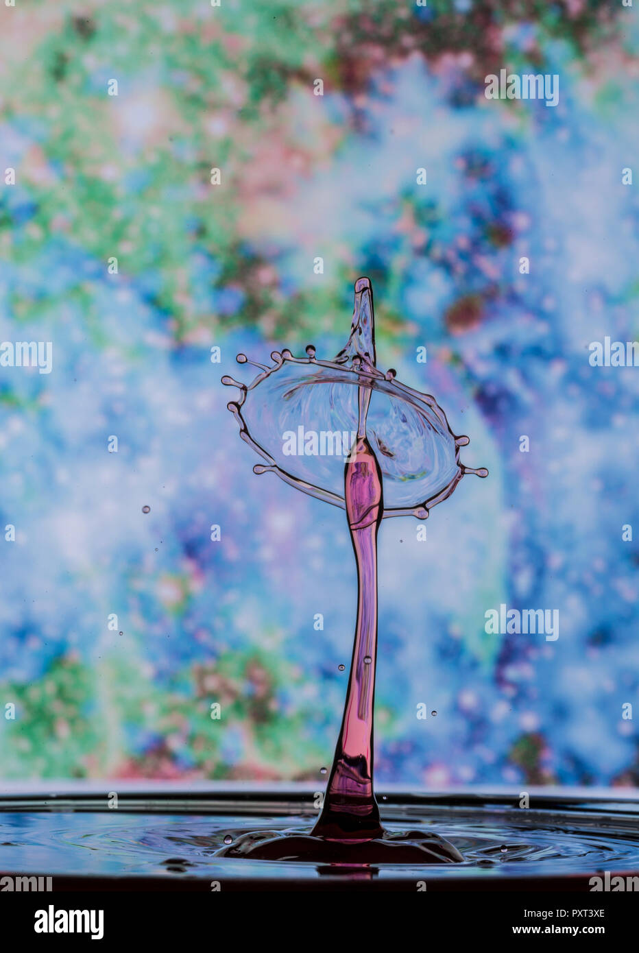 splash drop art water drops Stock Photo - Alamy