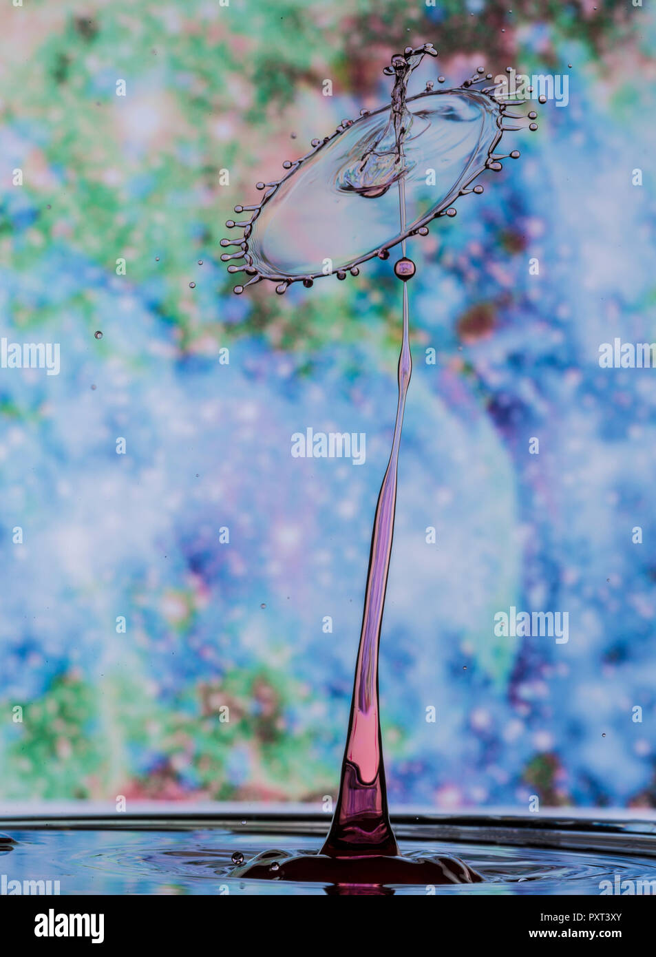 splash drop art water drops Stock Photo - Alamy