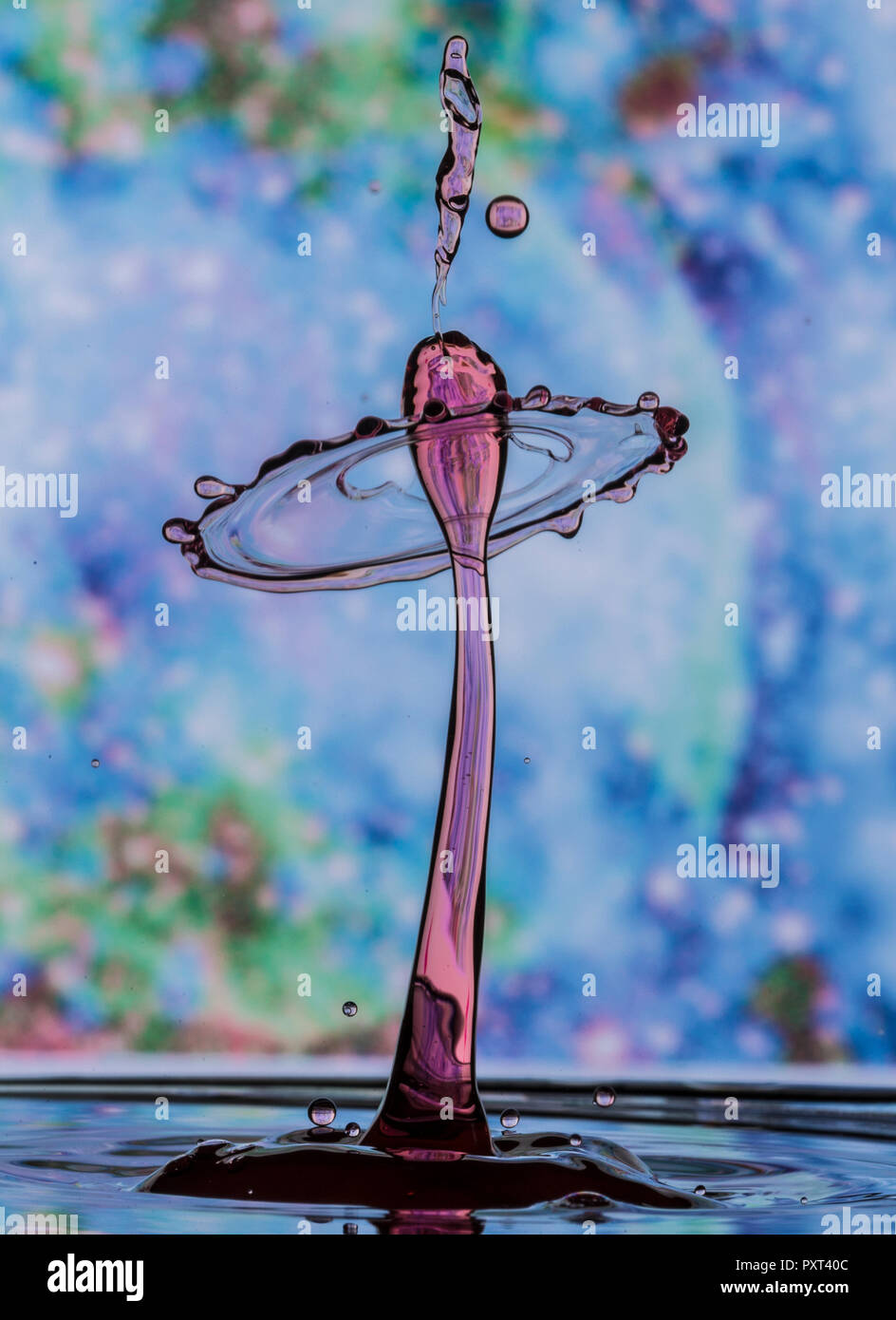 splash drop art water drops Stock Photo - Alamy