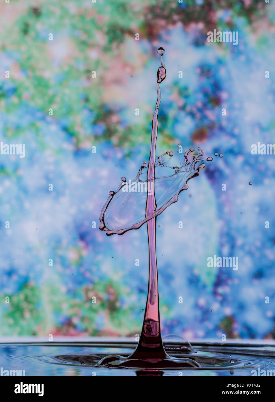 splash drop art water drops Stock Photo - Alamy