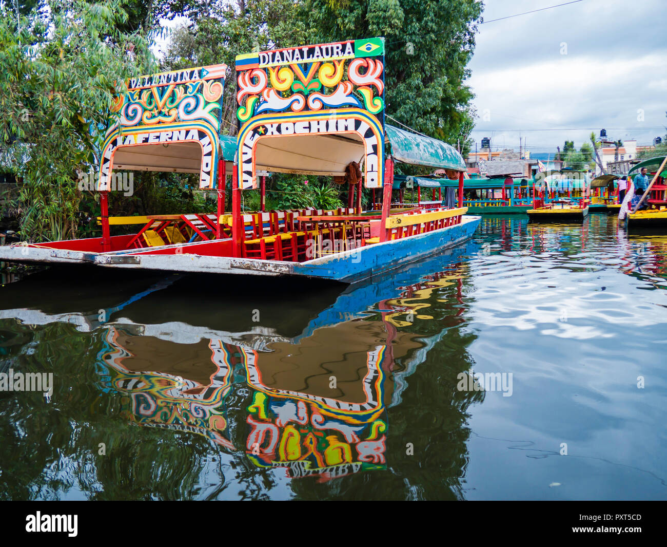 Xochimilco canal mexico hi-res stock photography and images - Alamy