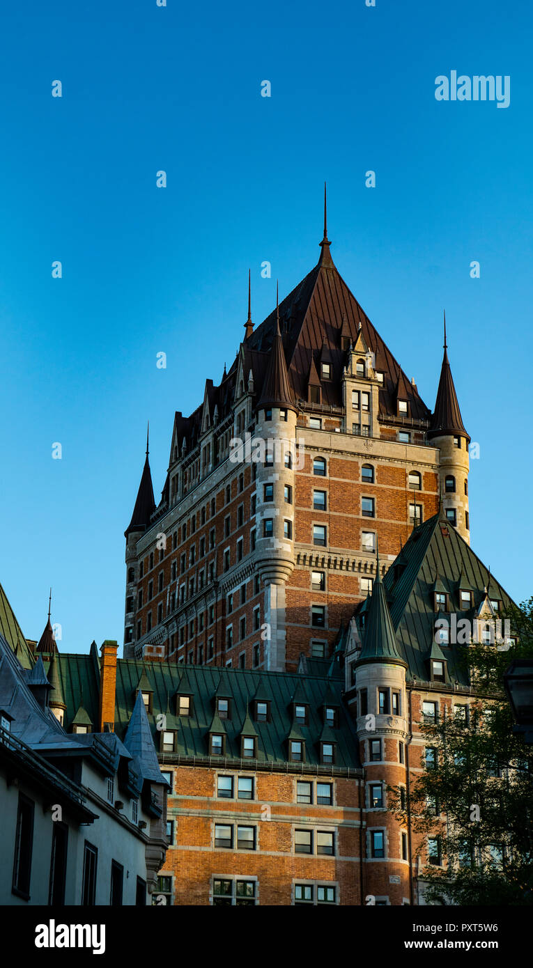 Chateau Frontenac-View from Old Quebec, Canada Chateau Frontenac-View ...