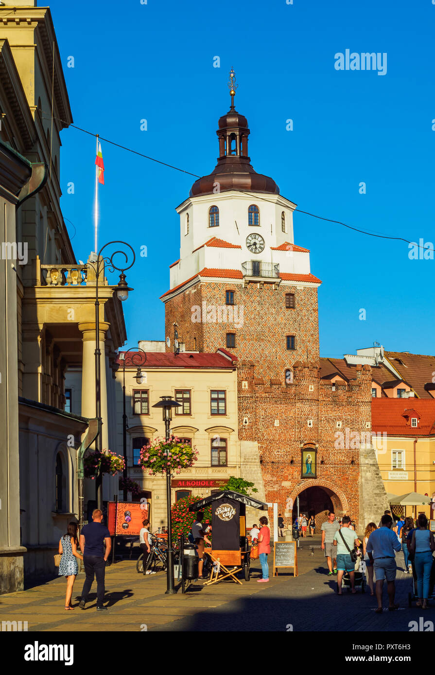 Krakow poland gate hi-res stock photography and images - Alamy