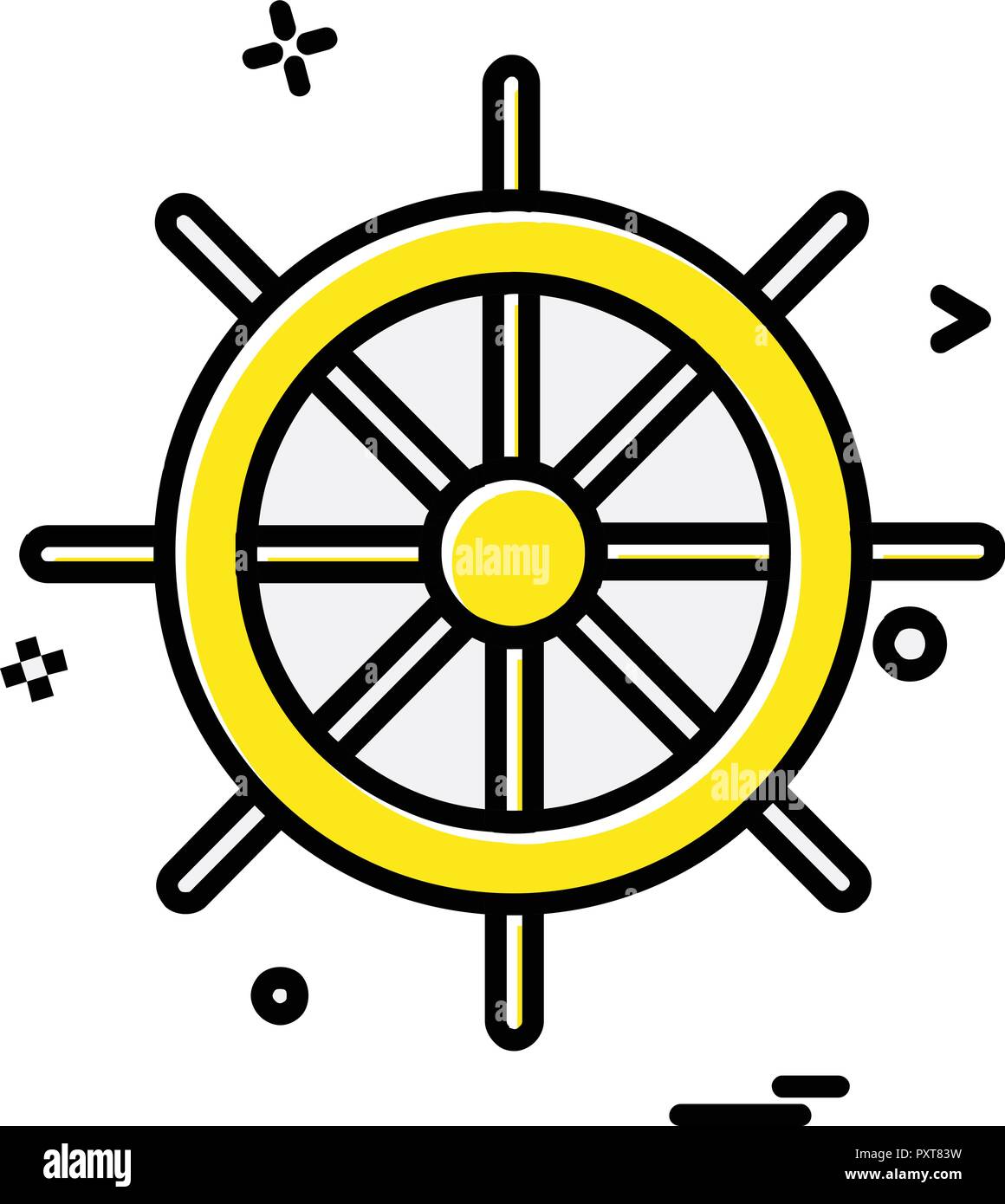 Steering icon design vector Stock Vector Image & Art - Alamy