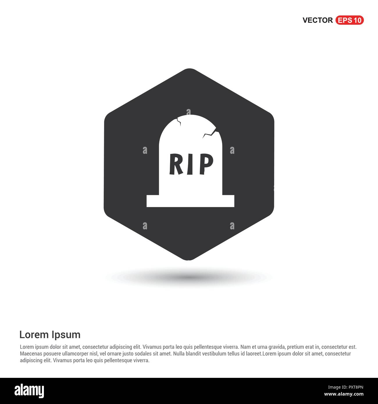 Cartoon zombie stone tombstone Cut Out Stock Images & Pictures - Alamy