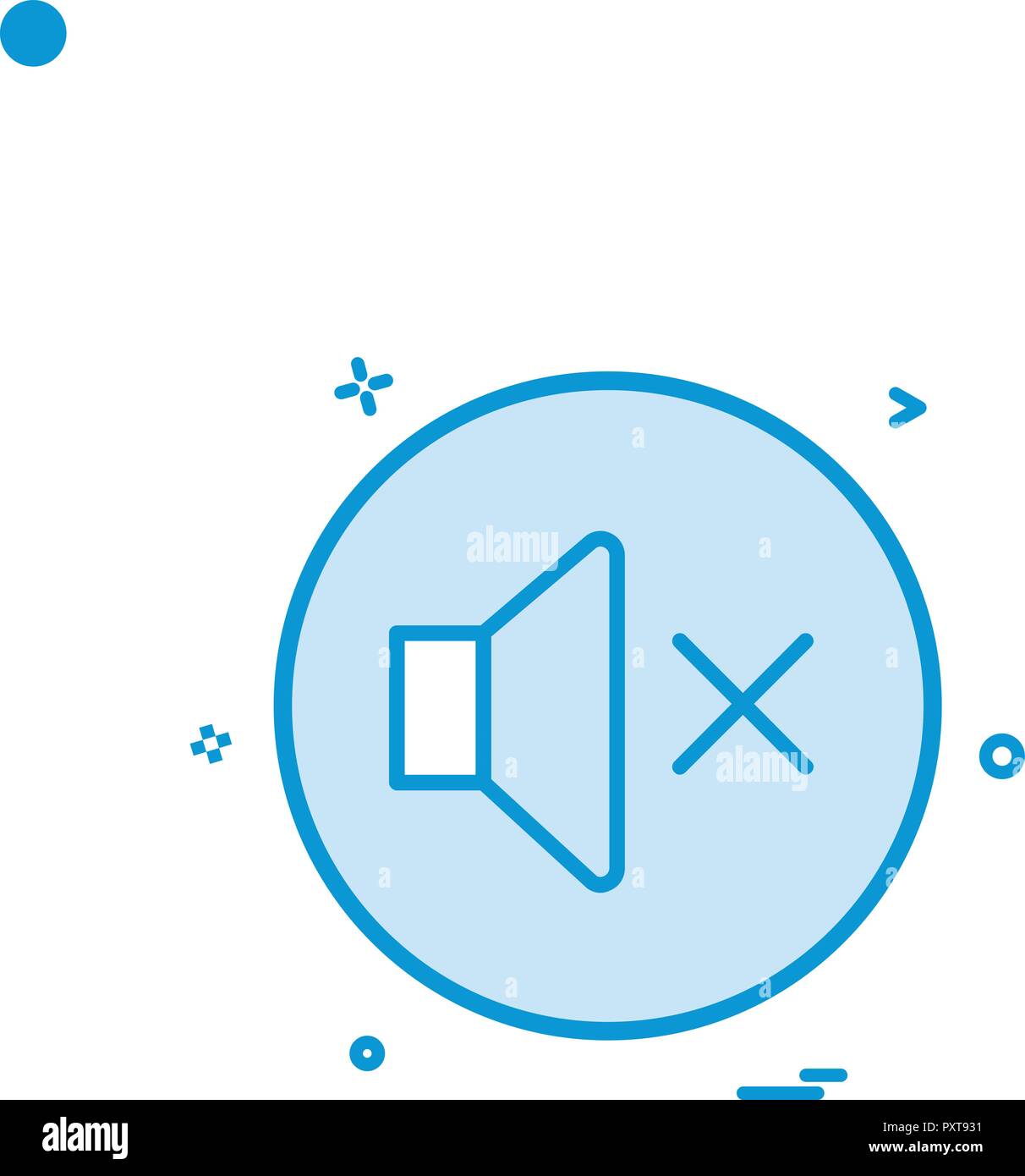 sound volume off icon vector design Stock Vector Image & Art - Alamy