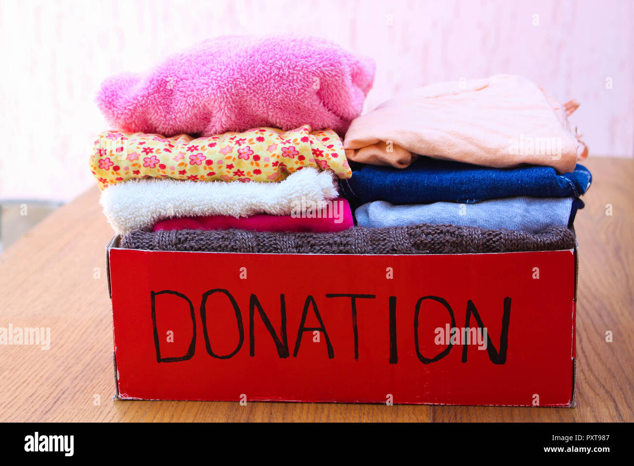 Dress donation hi-res stock photography and images - Alamy