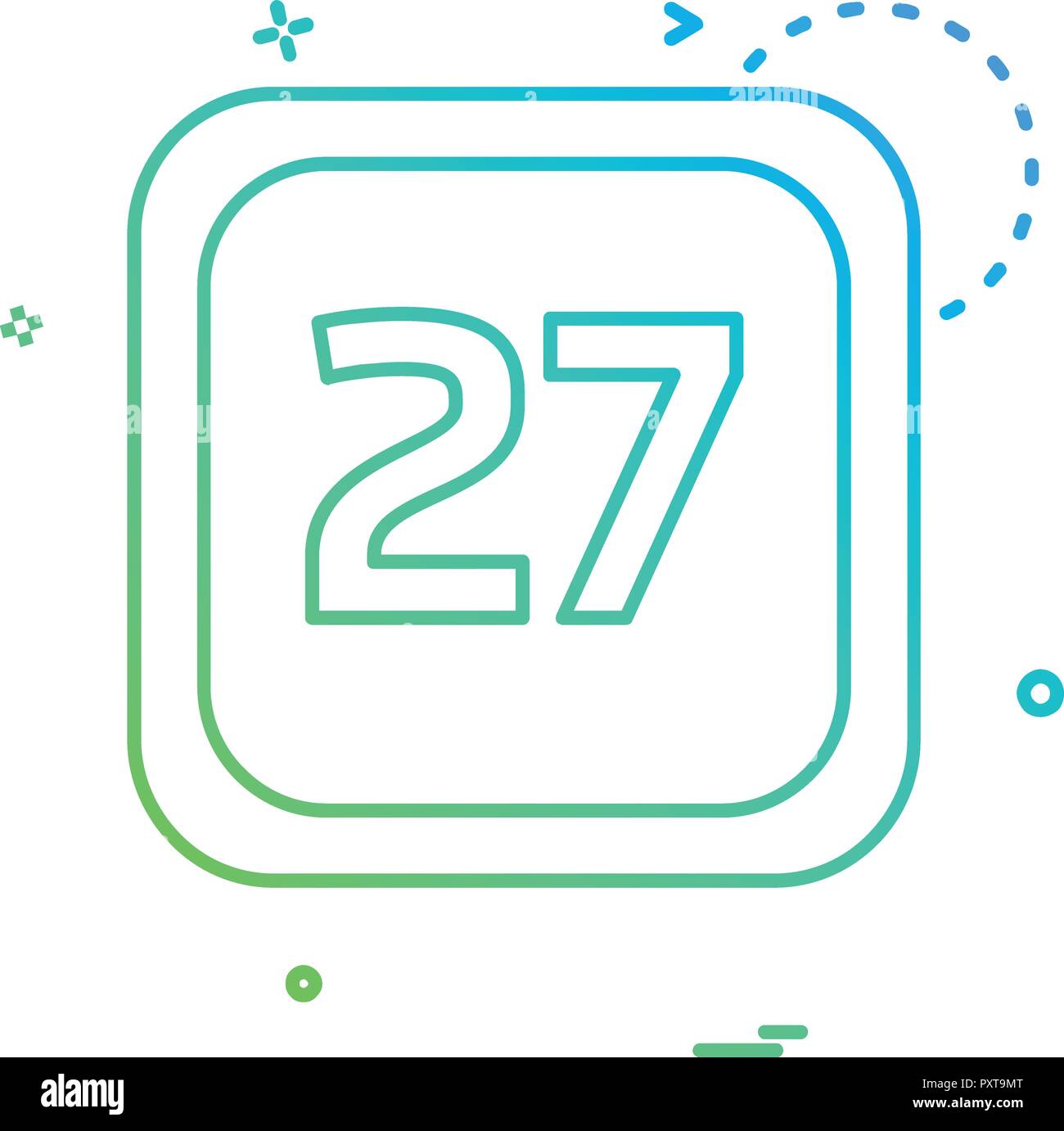 27 date calender Cut Out Stock Images & Pictures - Alamy