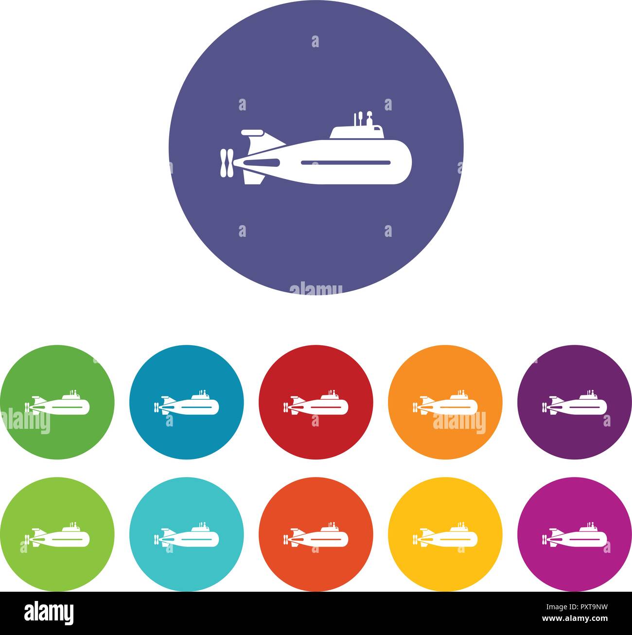 Fast submarine icon, simple style Stock Vector Image & Art - Alamy