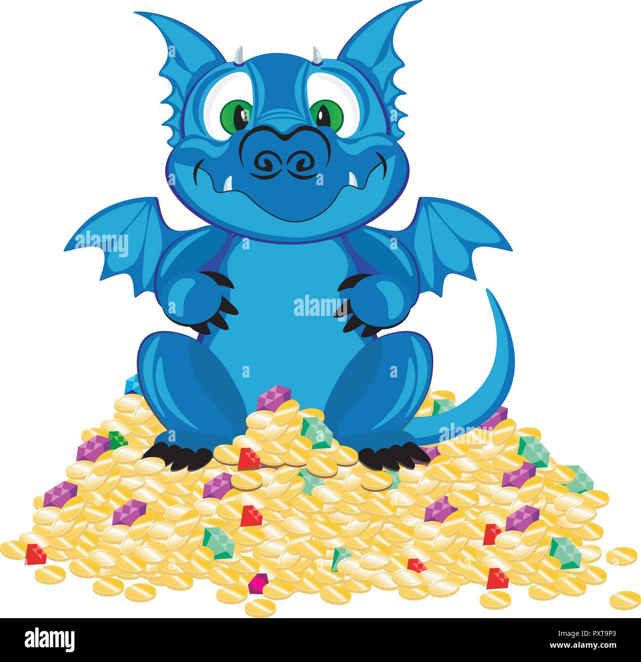 Emerald wings Stock Vector Images - Alamy