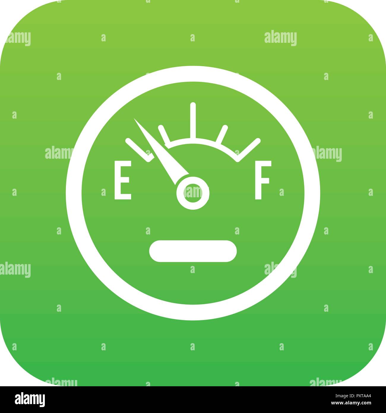 Fuel sensor icon digital green Stock Vector Image & Art - Alamy