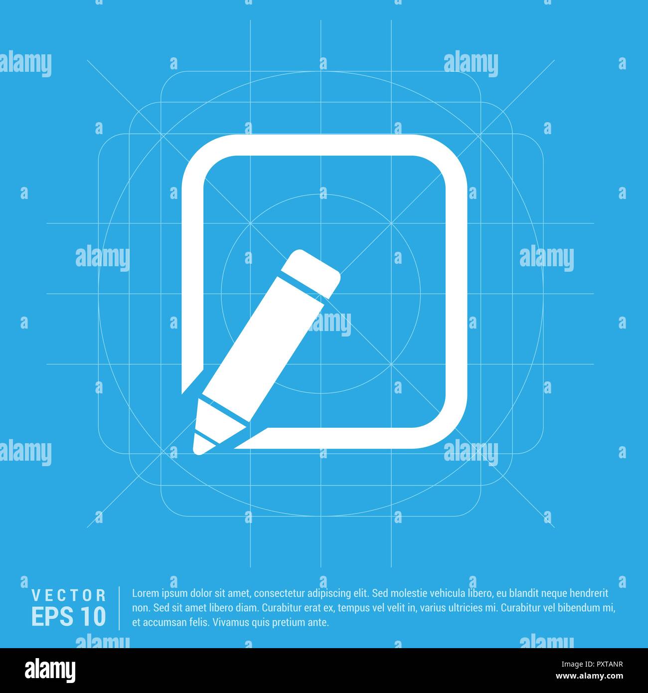 Edit, pencil icon Stock Vector Image & Art - Alamy