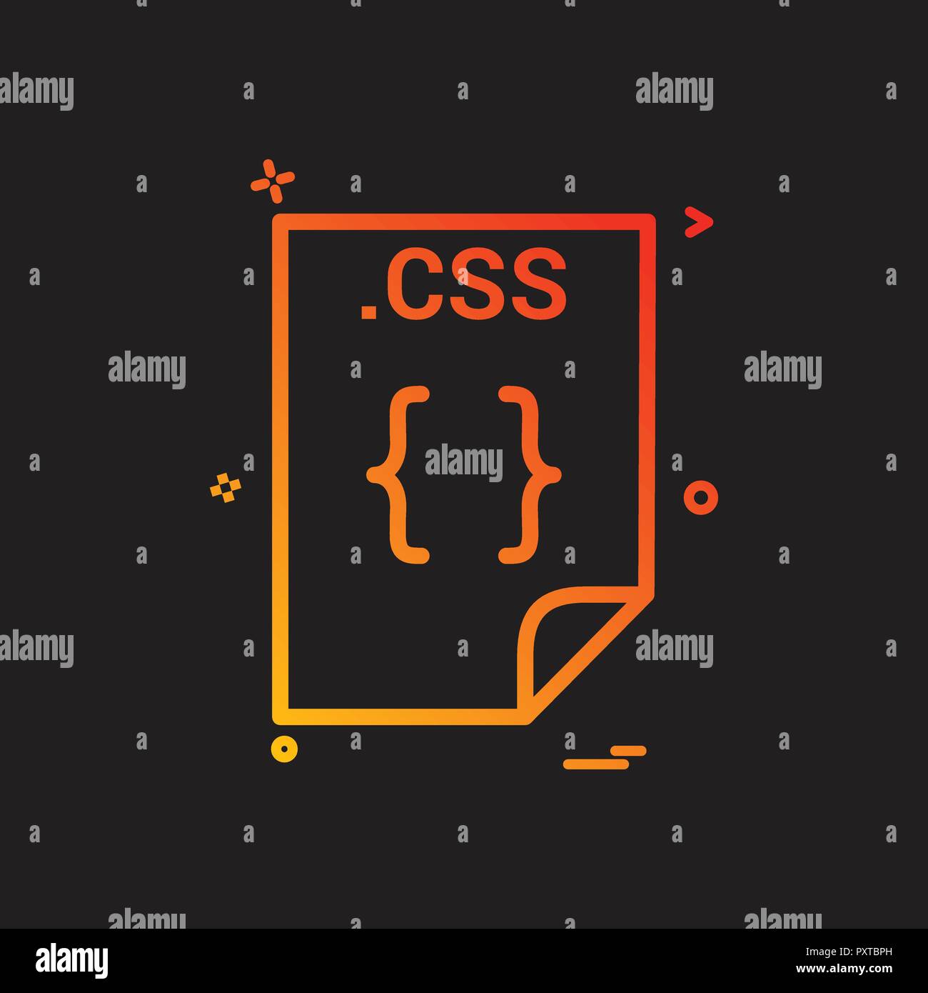 css application download file files format icon vector design Stock ... css application download file files format icon vector design Stock ...
