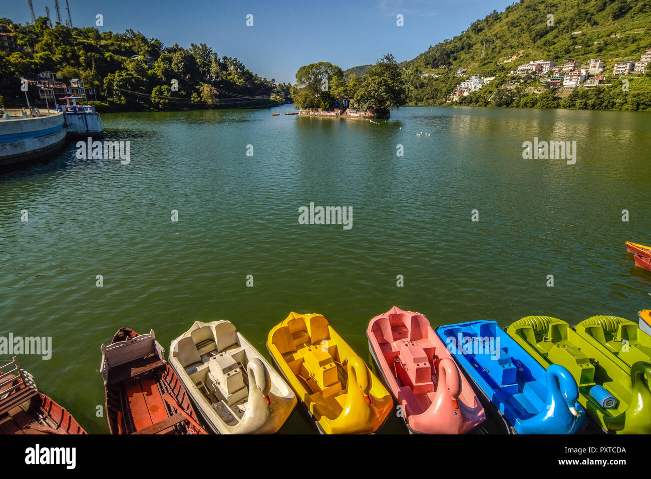 Bhimtal lake hi-res stock photography and images - Alamy