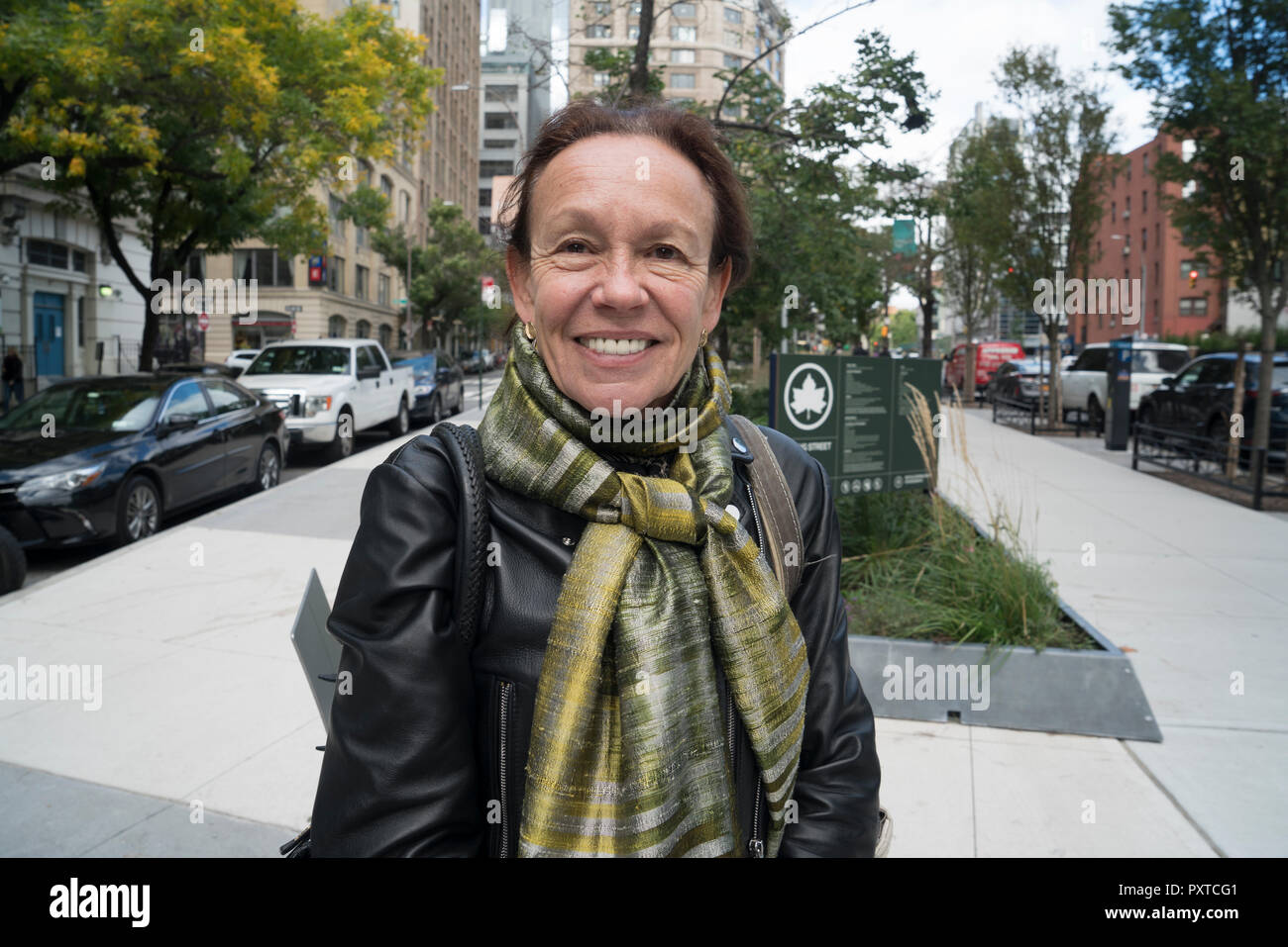 Signe Nielsen, a founding principal of Mathews Nielsen Landscape ...