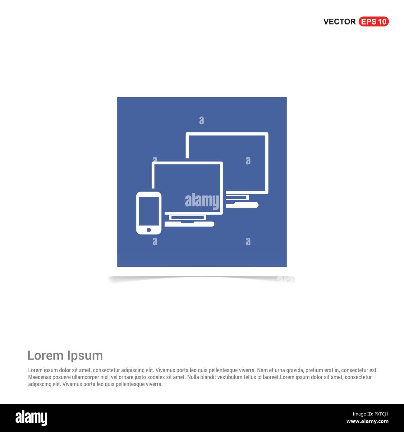 Satellite icon blue frame design Stock Vector Images - Alamy