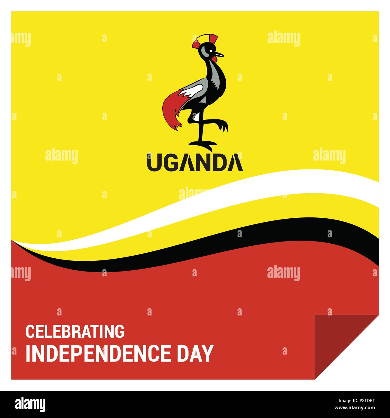 Happy independence day uganda hi-res stock photography and images - Alamy