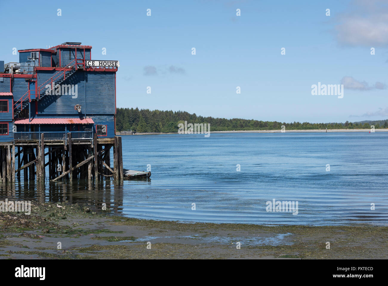 Tofino Fish Dock on Vancouver Island, British Columbia, Canada Stock ...
