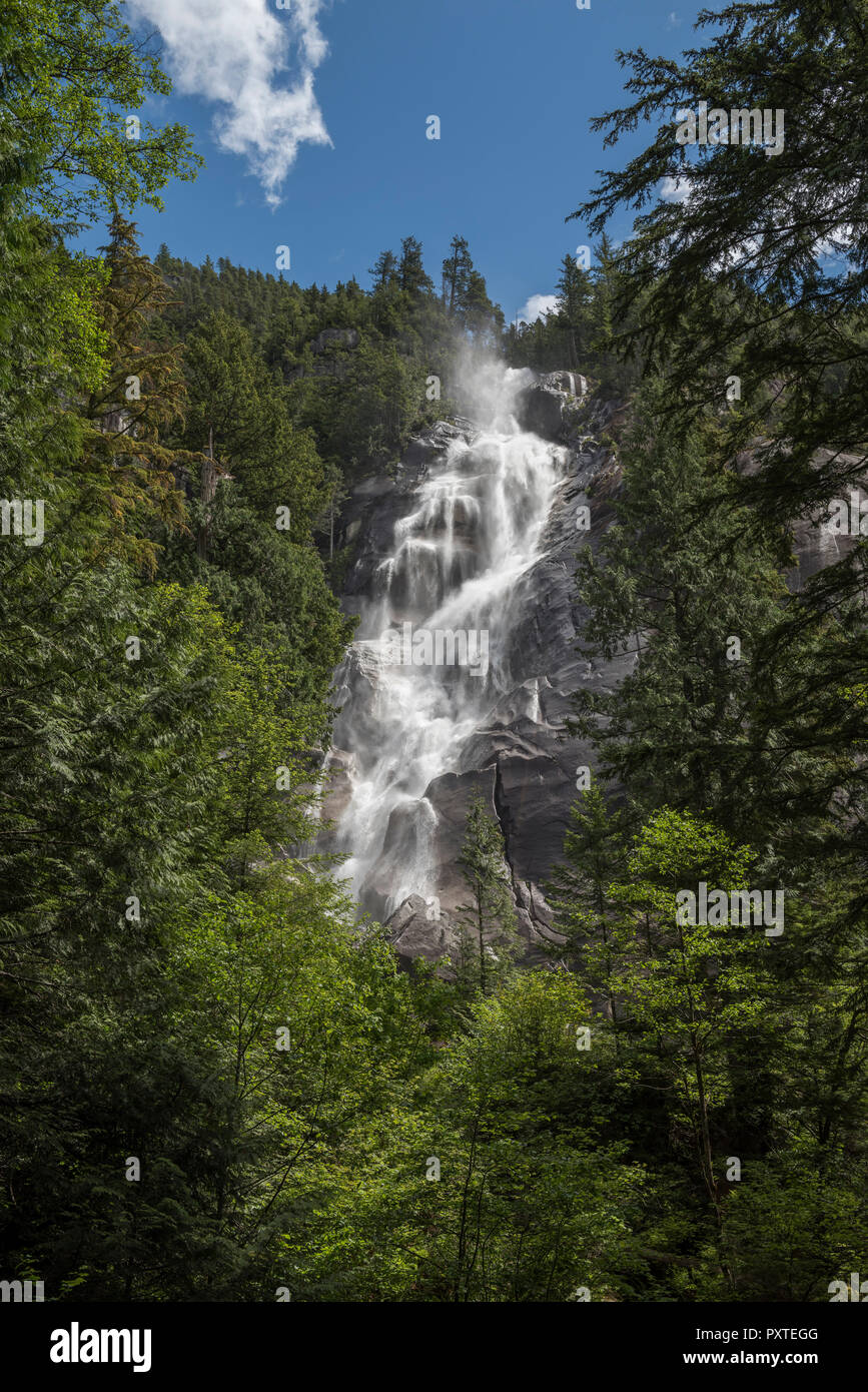 Shannon Falls is the third highest waterfall in British Columbia ...