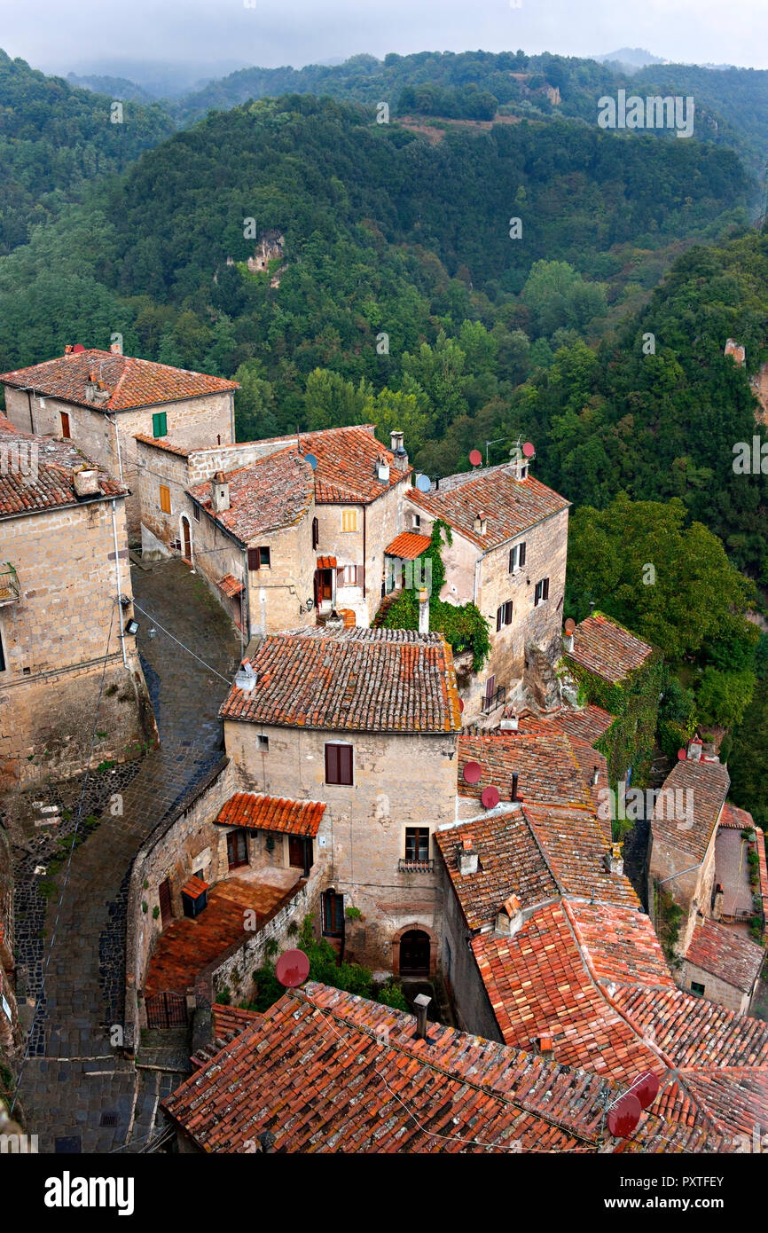 Italian terracotta rooftops hi-res stock photography and images - Alamy