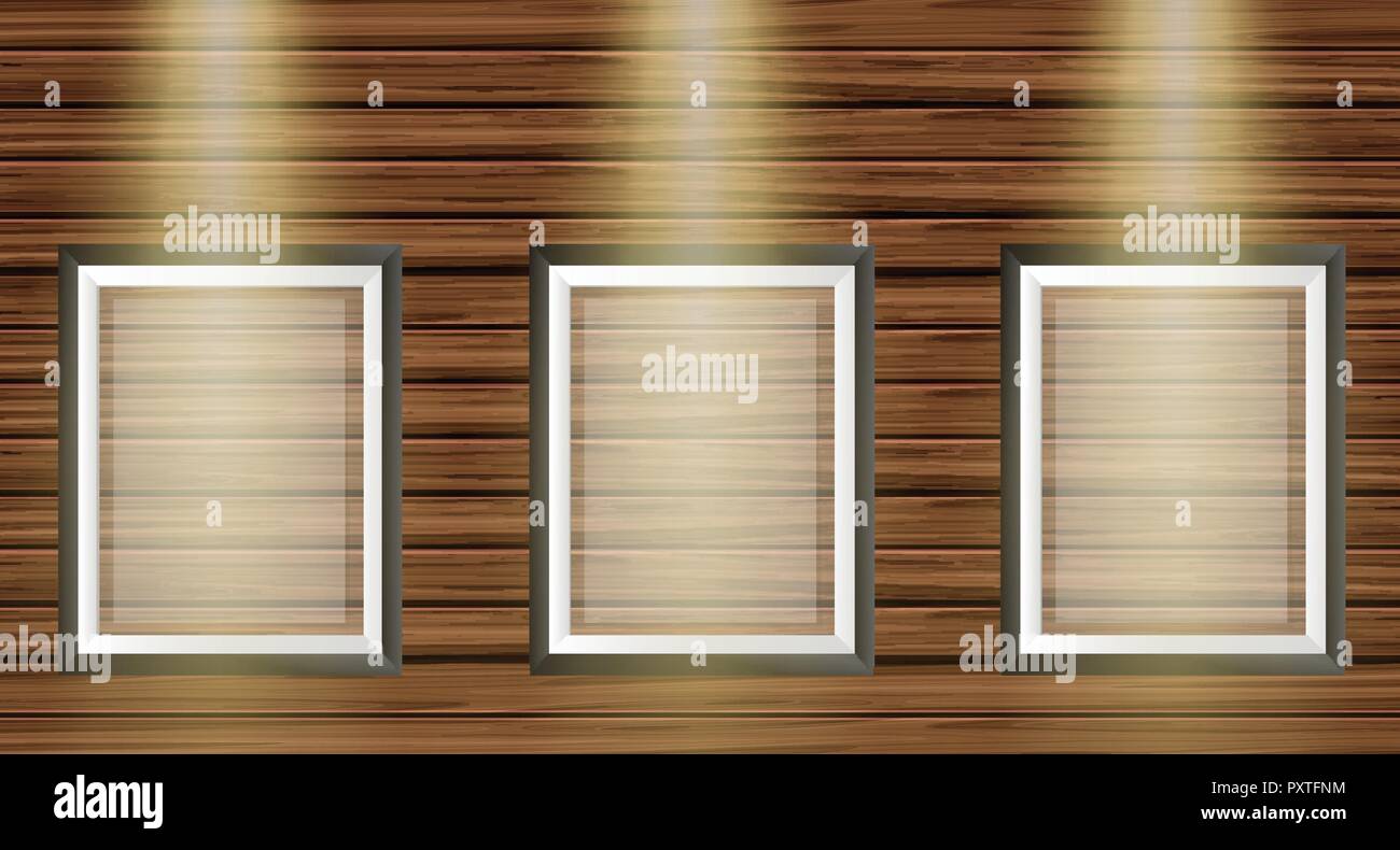 Three picture frames Stock Vector Images - Alamy