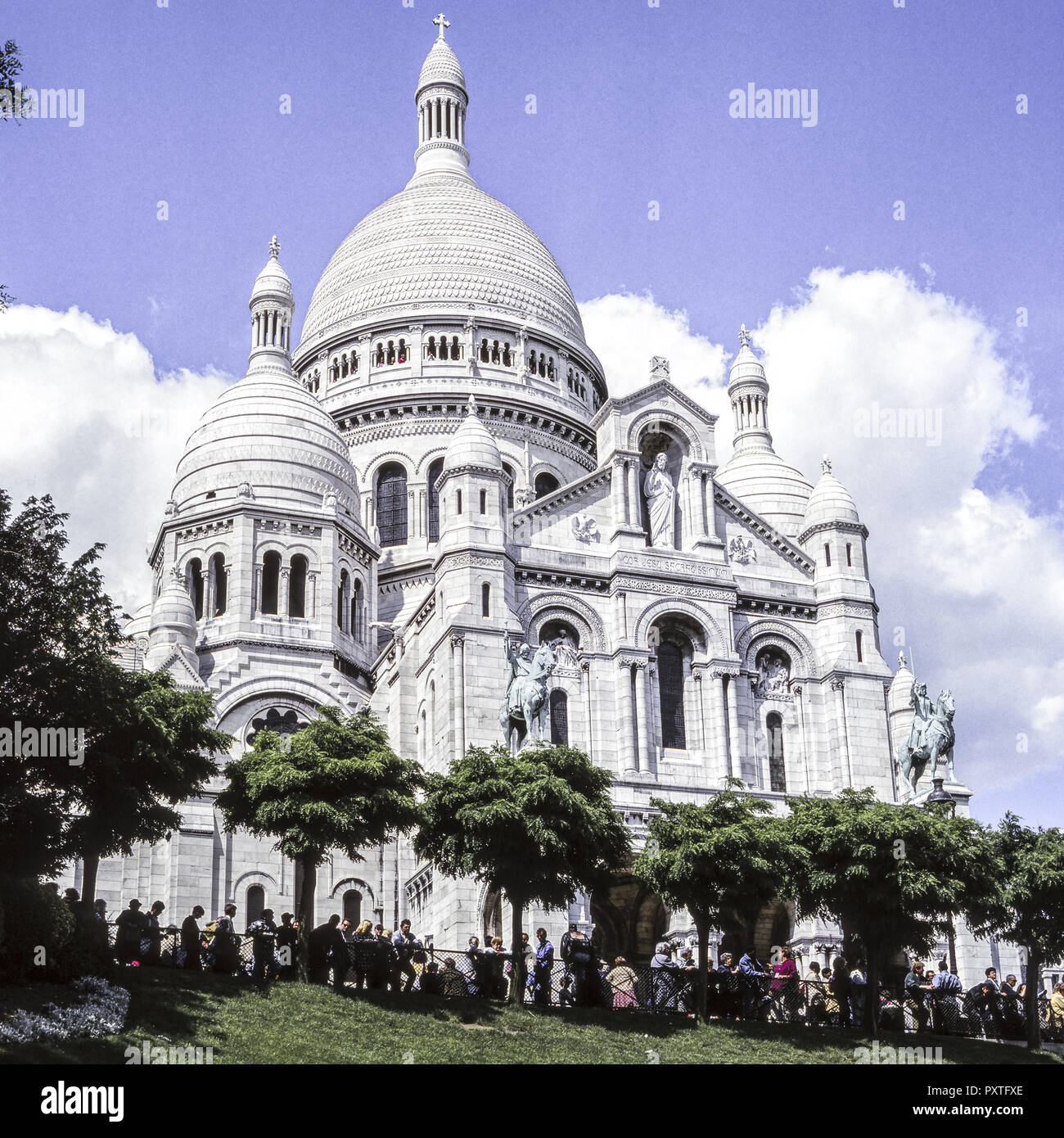 SacrÈ-Cúur de Montmartre, Paris, Region Œle-de-France, Frankreich ...