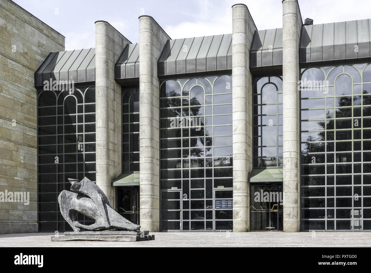Neue Pinakothek in München, Bayern Deutschland Stock Photo - Alamy