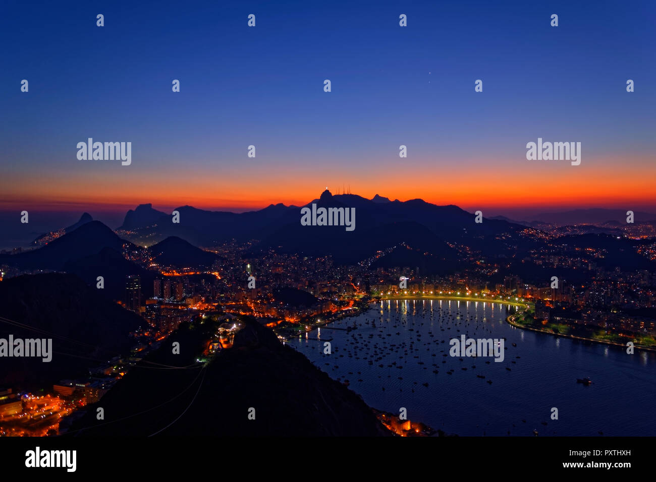 Rio christ sugarloaf hi-res stock photography and images - Alamy