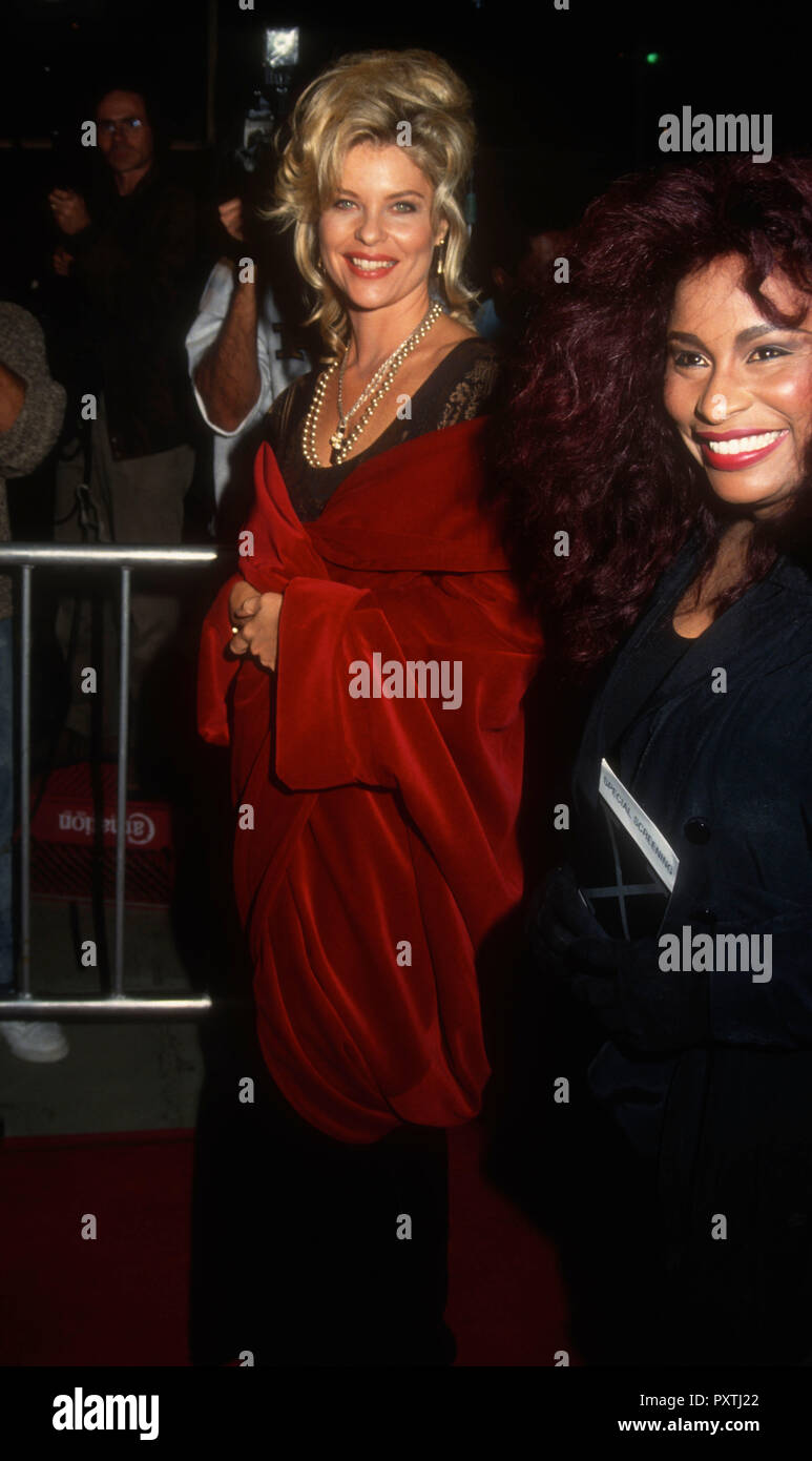 BEVERLY HILLS, CA - NOVEMBER 17: Actress Kate Vernon and singer Chaka ...