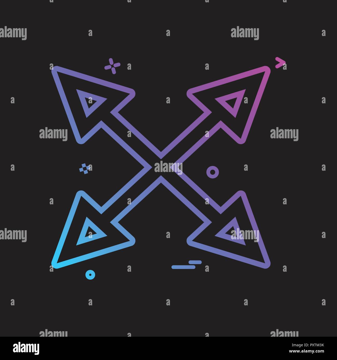 Four way button Stock Vector Images - Alamy