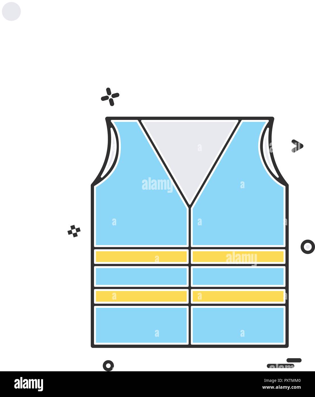 vest icon vector design Stock Vector Image & Art - Alamy