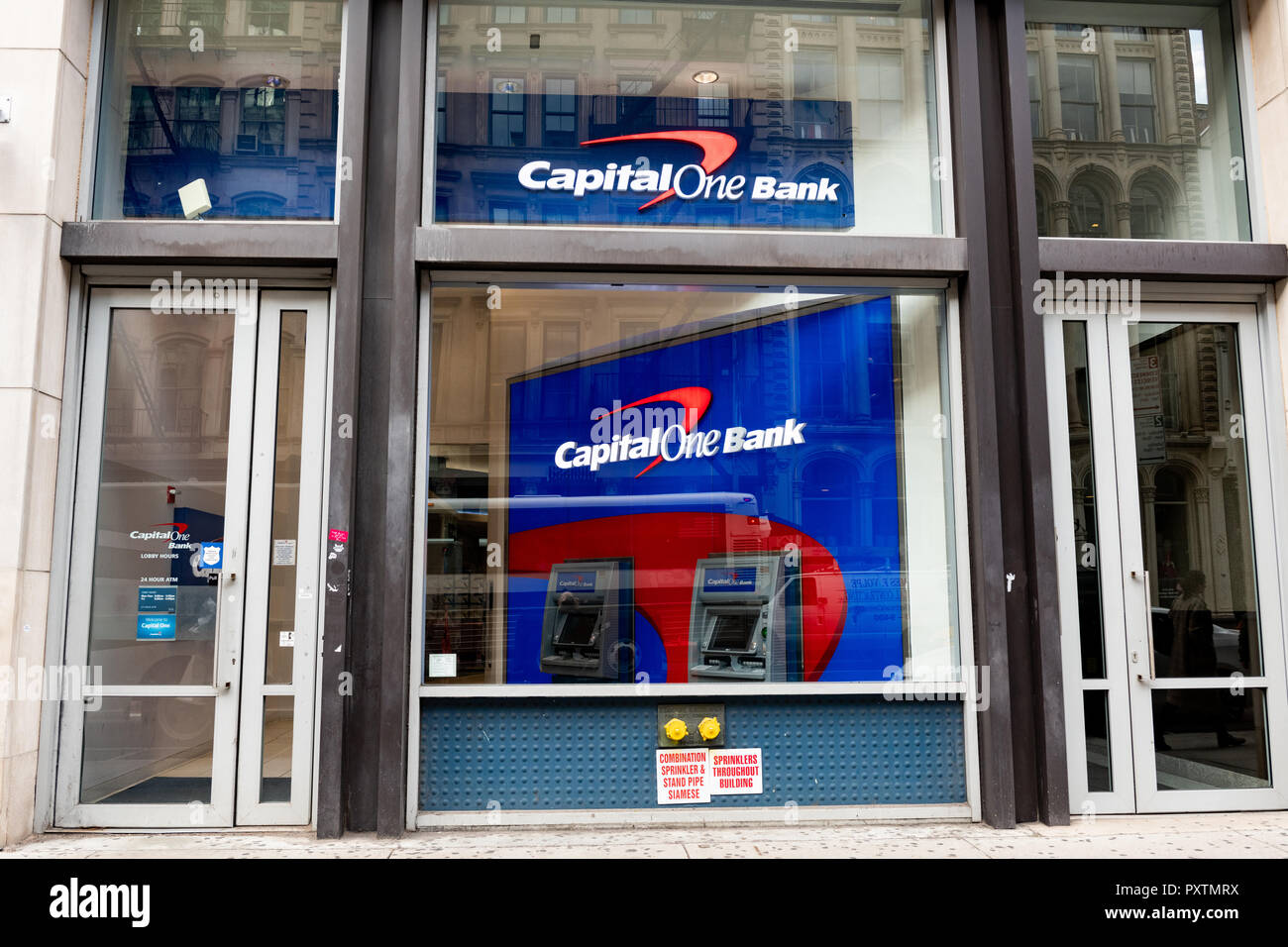 Capital One bank branch in the SoHo neighbourhood of New York City ...