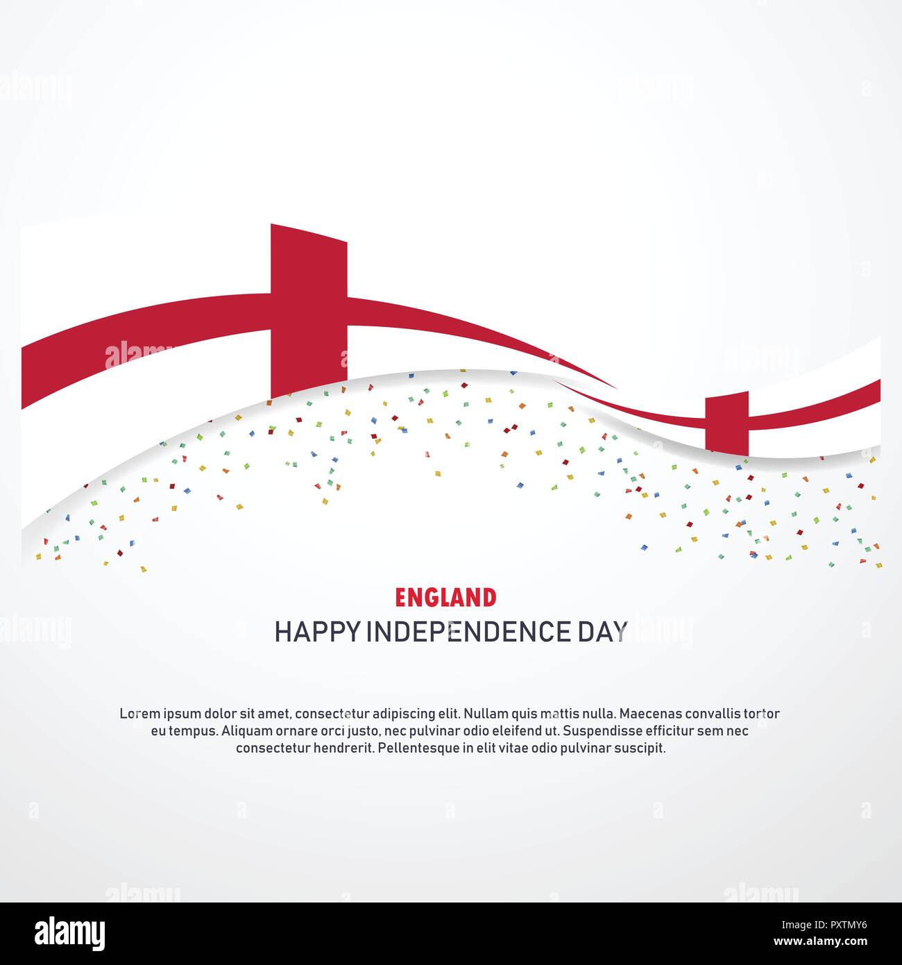 England Happy independence day Background Stock Vector Image & Art - Alamy