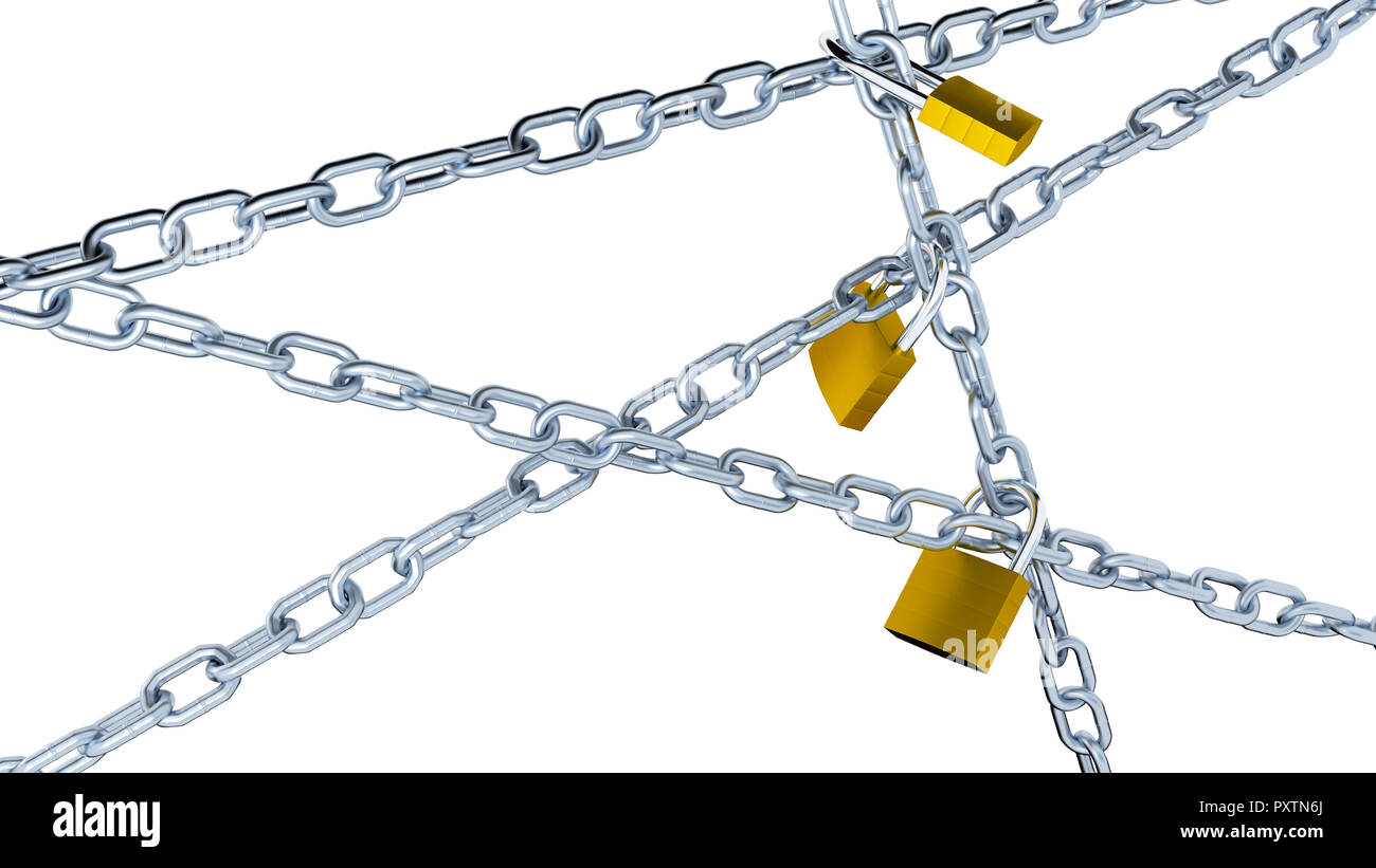 Padlocks cage hi-res stock photography and images - Alamy