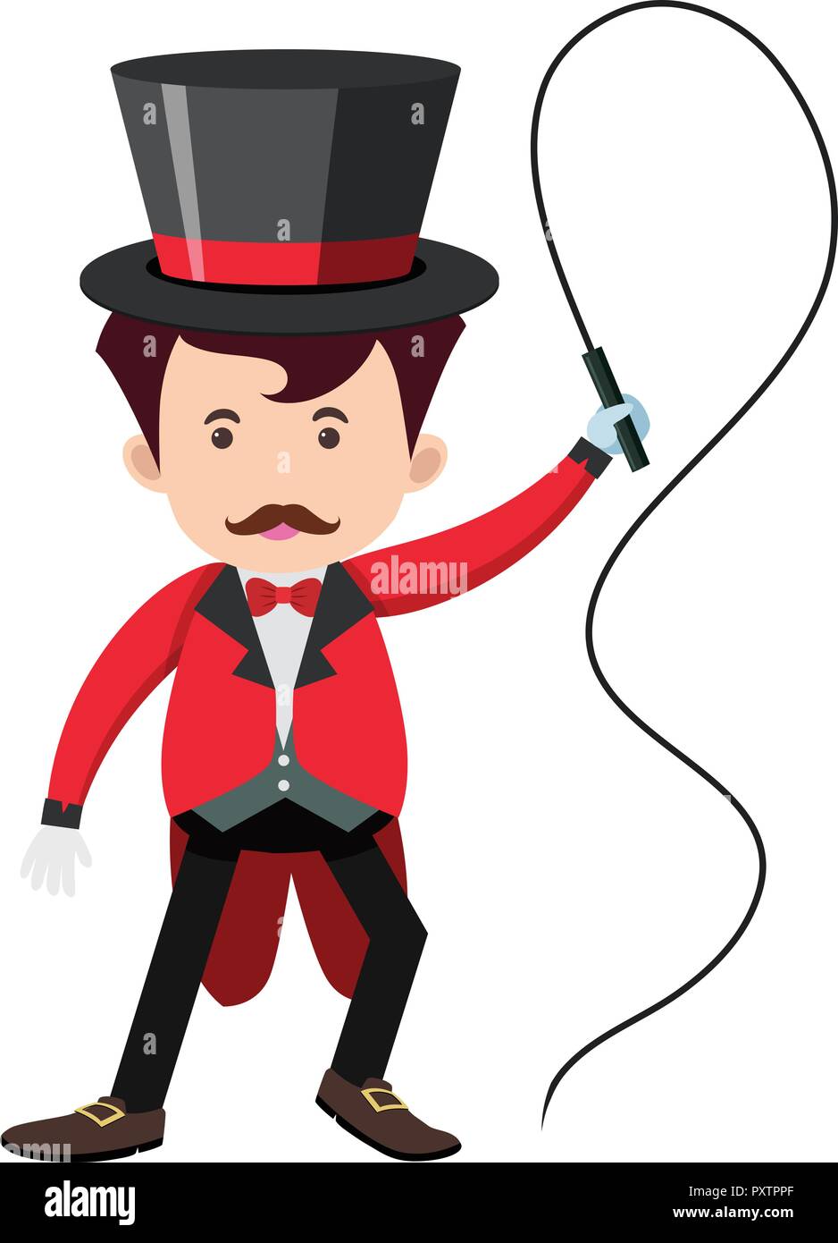 Animal trainer vector vectors hi-res stock photography and images - Alamy