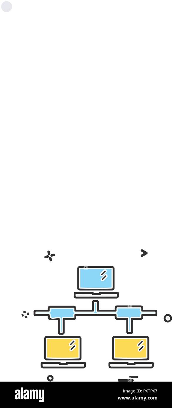 Network icon design vector Stock Vector Image & Art - Alamy