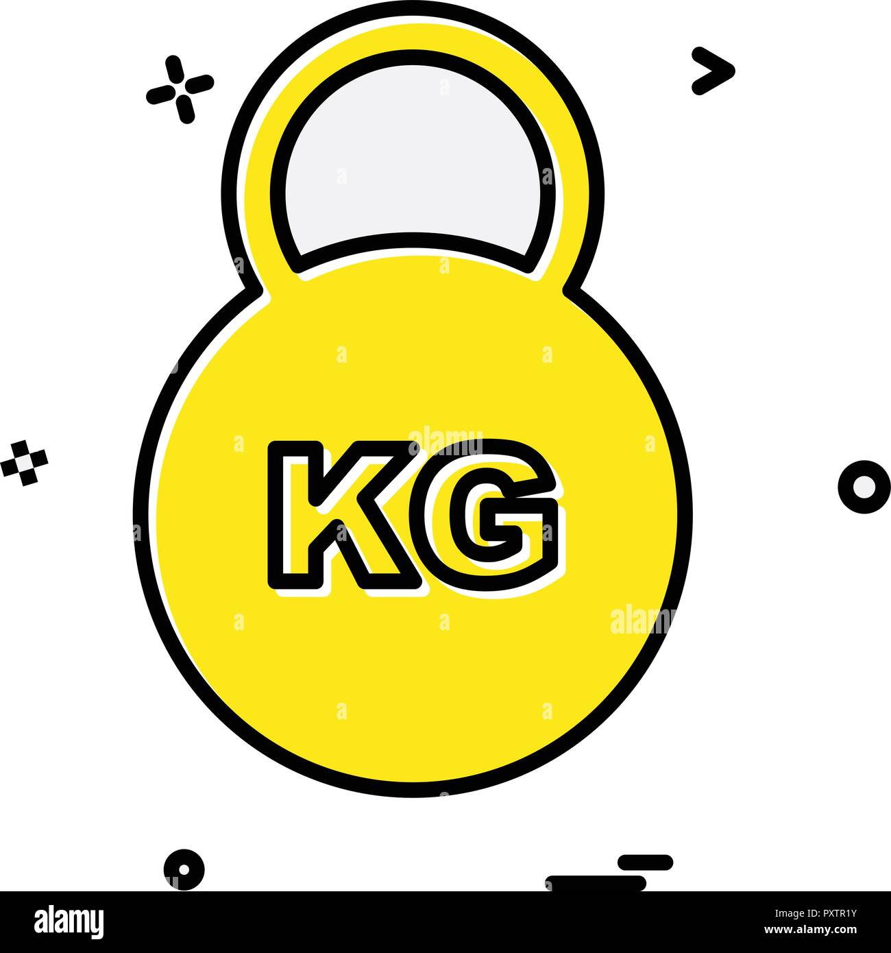 Weight icon design vector Stock Vector Image & Art - Alamy