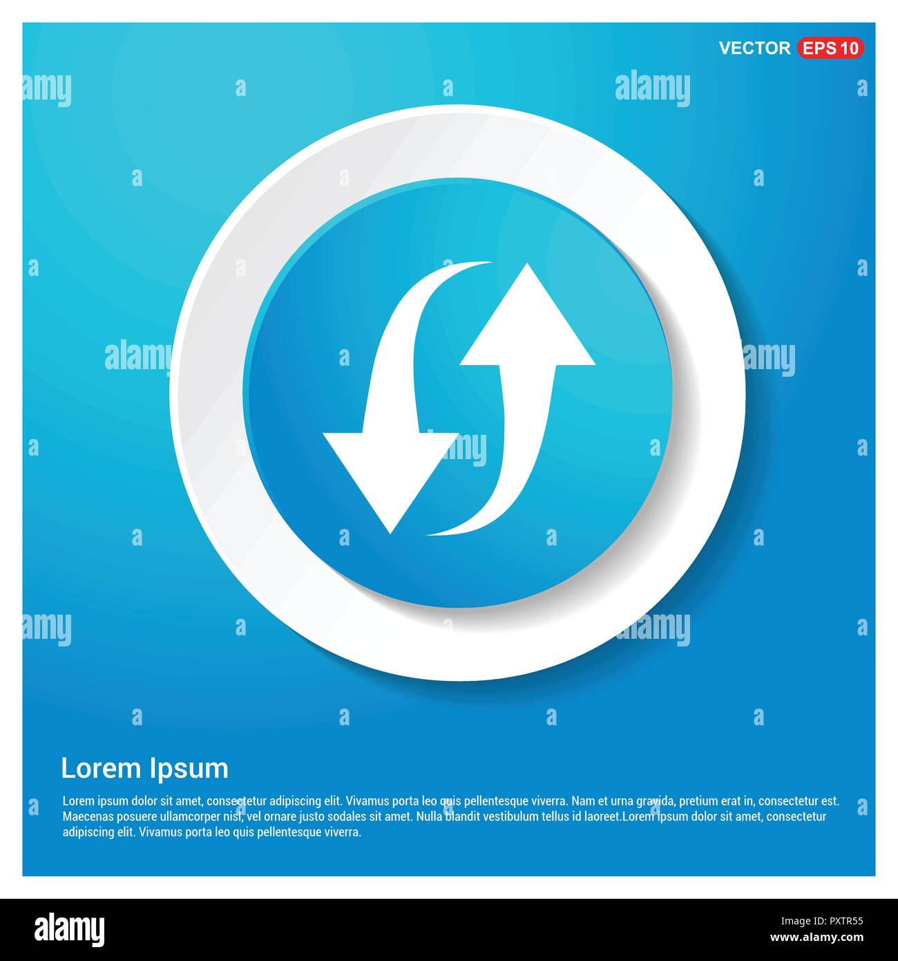 2 side arrow Icon Stock Vector Image & Art - Alamy