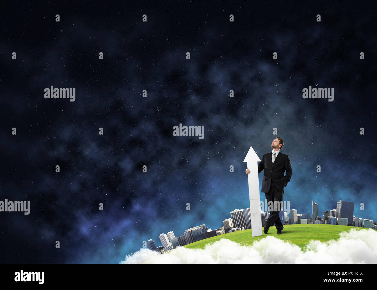 Development in right direction Stock Photo - Alamy