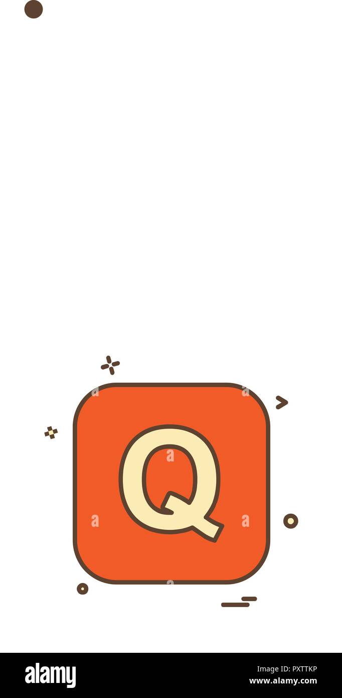 English Alphabets icon design vector Stock Vector Image & Art - Alamy